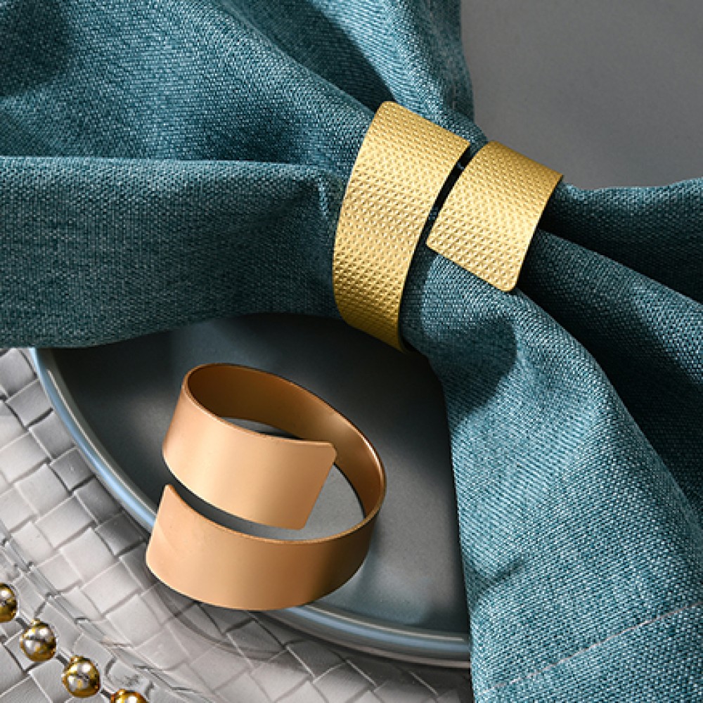Creative Metal Geometric Shape Napkin Ring